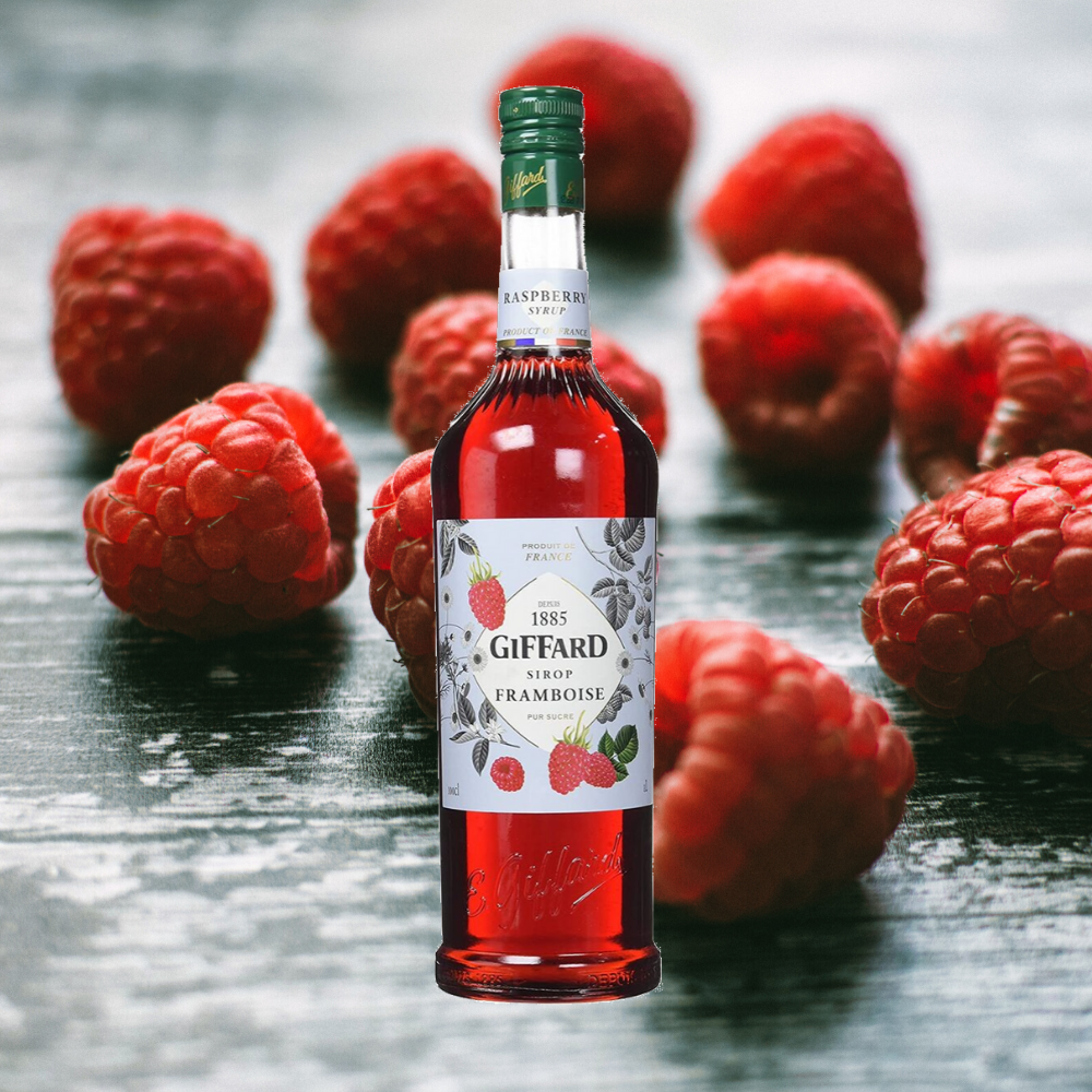 Giffard Syrup Raspberry – Destination Beverage